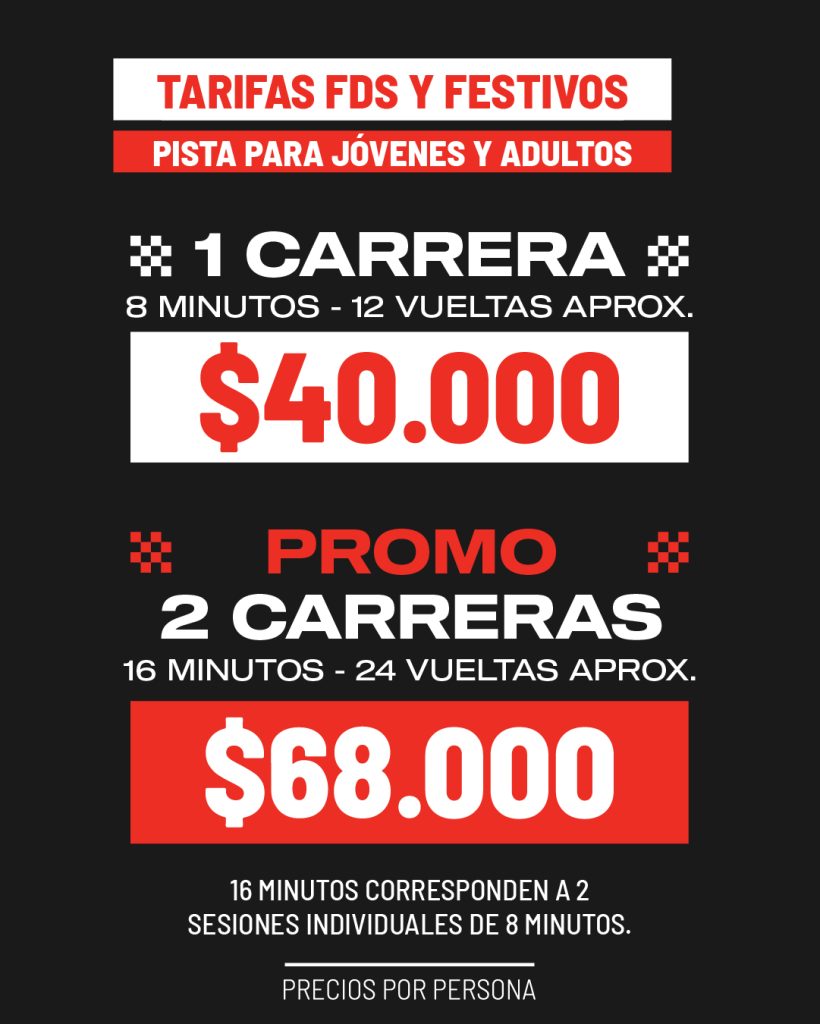 Promociones - Super karts